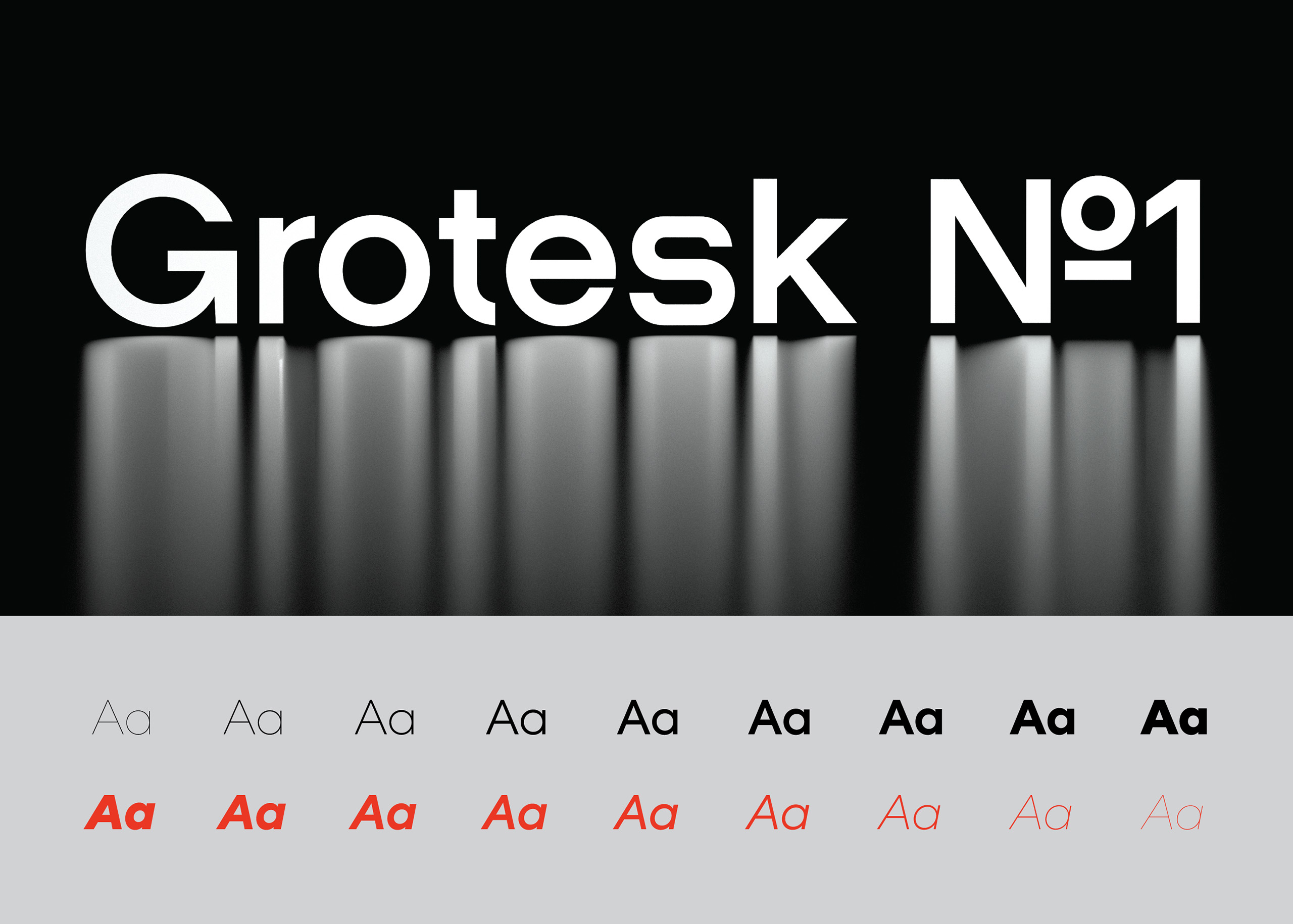 Grotesk №1 Font Family – VVK Design